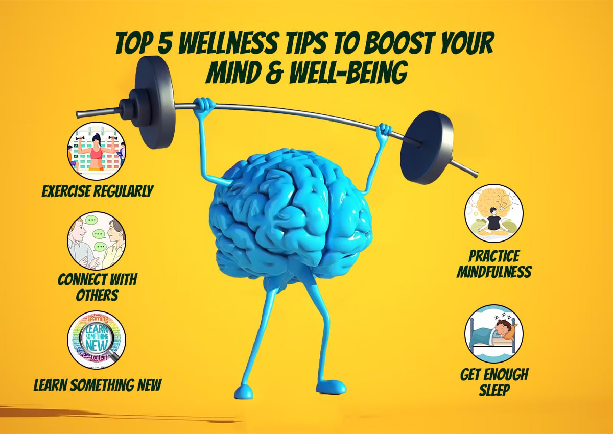 Top 5 Wellness Tips to Boost Your Mind & Well-being